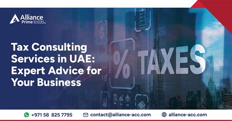 Tax Consulting Services In Uae Expert Advice For Your Business