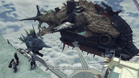 [xc2 Spoilers] When Jin Sees A Building He Really Doesnt Like… R Okbunniexeno