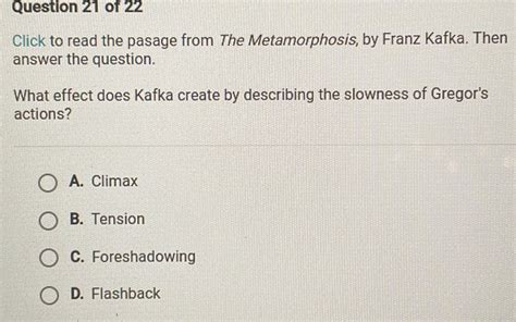 solved question 21 of 22 click to read the pasage from the