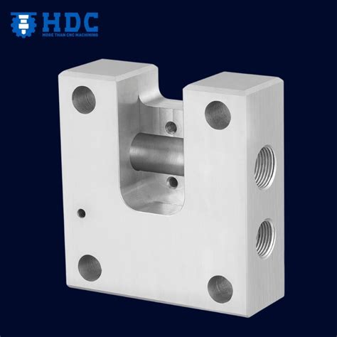 Precision Hot Forged Aluminum Hydraulic Manifold Valve Block With Cnc