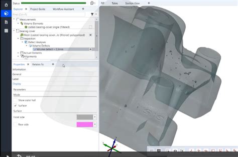 ct scan volume scan data appears as surfaces import and export zeiss