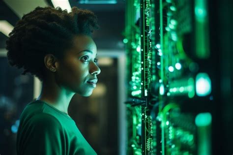 Premium Photo Low Angle Portrait Of Young African American Data