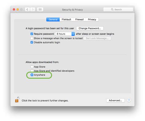 Restore The Security And Privacy Option To Allow Apps Downloaded From