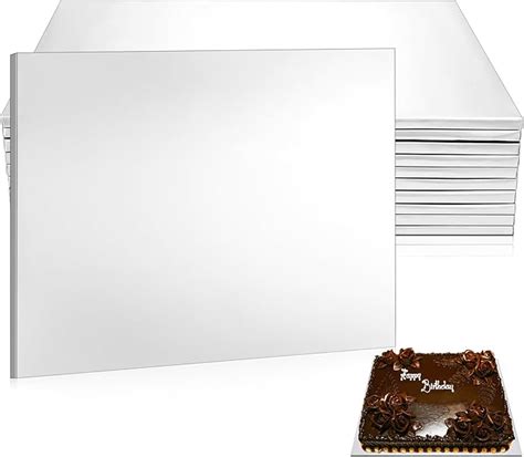 Affrolling 10 Pack 185 X 26 Inch Full Sheet Rectangle Cake