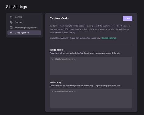 Code Injection Quickcreator Help Center