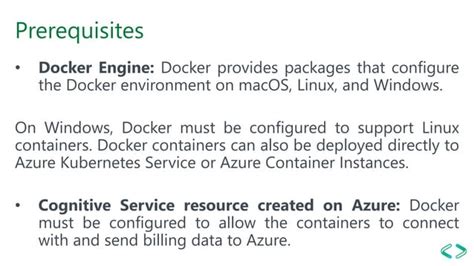 Bringing AI To The Edge On Premises Azure Cognitive Services Using Docker Containers PPT