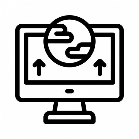 Earth Deployment Computer Software Electronics Worldwide Icon