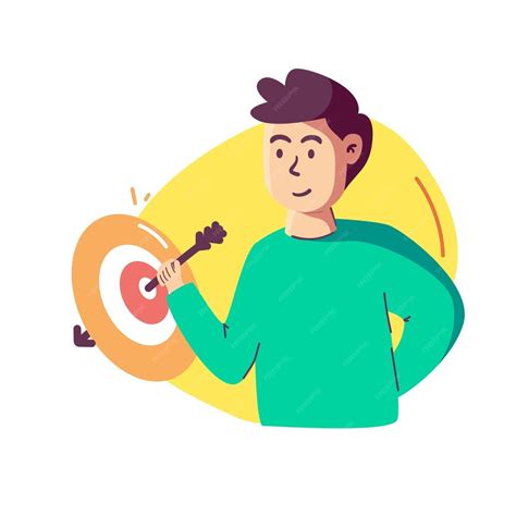 Premium Vector Data Analyst Digital Marketing Character Illustration