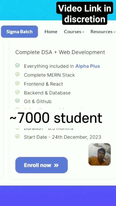 Sigma Batche By Apna College Review Sigma Sigmabatchreview