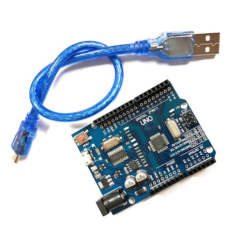 arduino uno r3 smd micro usb แถมสาย micro usb arduino raspberry pi