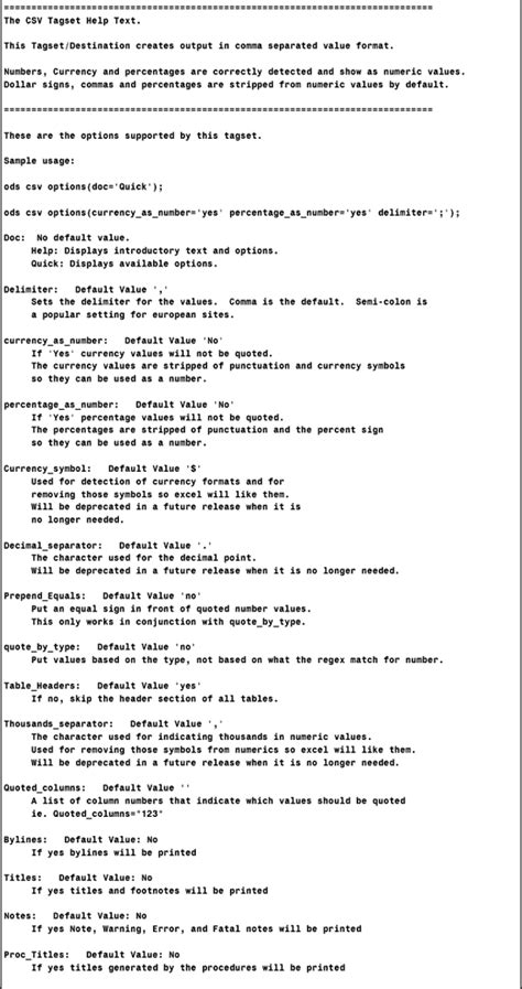 More About Using The Dochelp Suboption Output Delivery System The