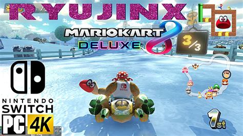 Switch Mario Kart 8 Deluxe W Mods On Pc 4k Ryujinx Emulator Mk8d