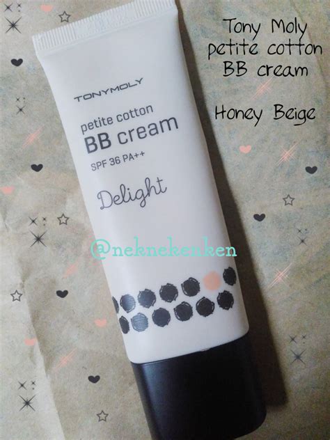 Tony Moly Delight Petite Cotton BB Cream Honey Beige Review - neknekenken