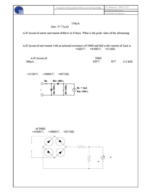 Tutorial 3 Pdf Rectifier Computer Engineering