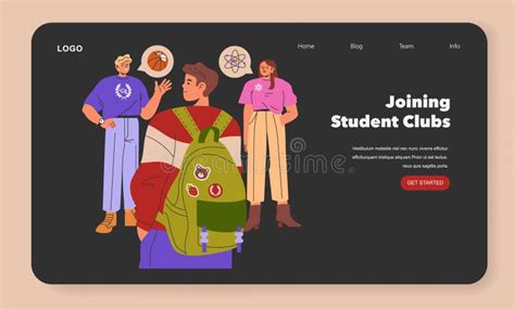 Freshman Year Flat Vector Illustration Stock Vector Illustration Of Character Interaction