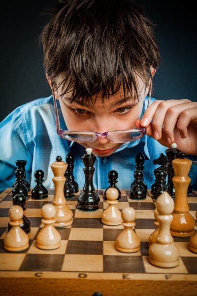 Nerd Play Chess Stock Photo By Cookelma 46742341