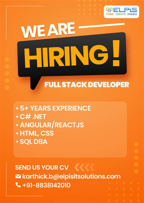 Elpis It Solutions Pvt Ltd On Linkedin Elpisitsolutions Careers Jobopportunities