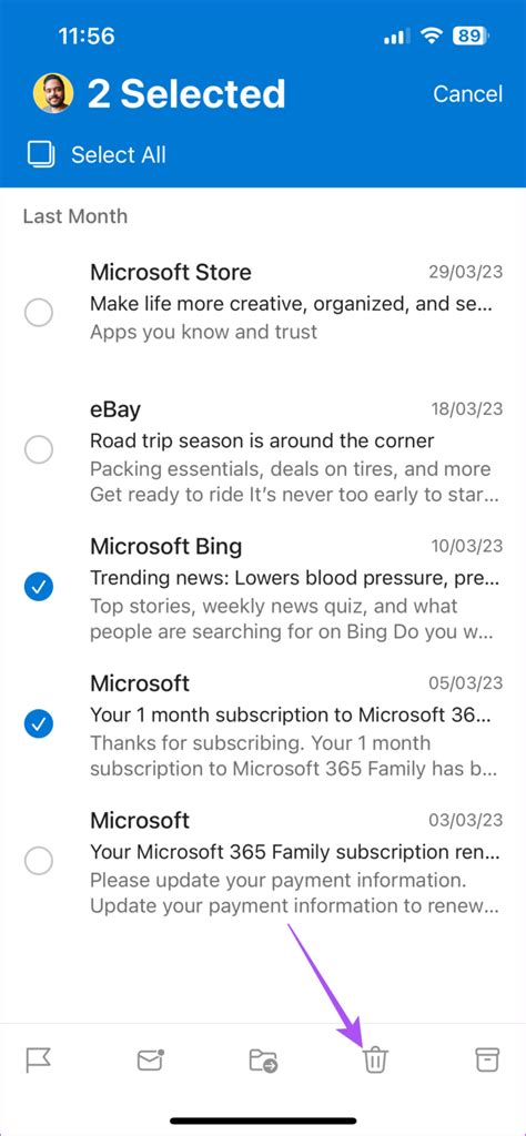 How To Delete Multiple Emails In Outlook On Mobile And Web Guiding Tech