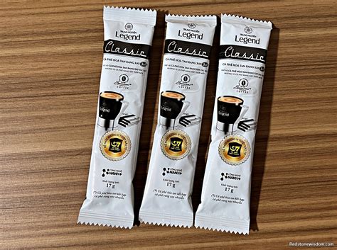 베트남 인스턴트 커피 쭝웬 레전드 클래식 후기 현자의 돌