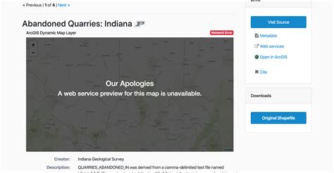 Indicate To User When Web Services Won T Cant Load Issue Geobtaa Geoportal GitHub