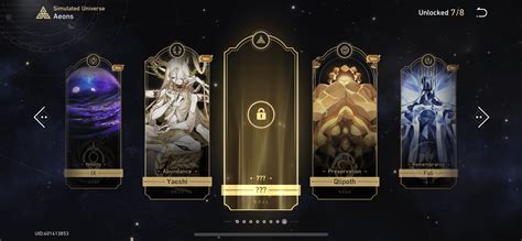 Simulated Universe Content R Honkaistarrail