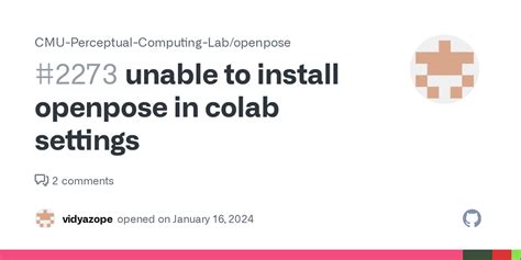Unable To Install Openpose In Colab Settings Issue CMU Perceptual Computing Lab