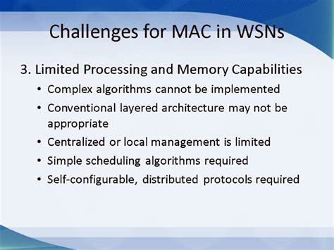 Protocol Stack MAC Protocols Objectives Of MAC Protocols