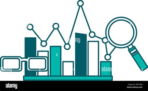 Statistics Bar Graph Pointed Line Analysis Stock Vector Image And Art Alamy