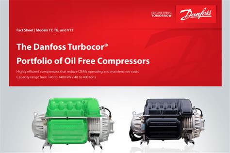 Tt Centrifugal Compressors Efficient Chillers Danfoss