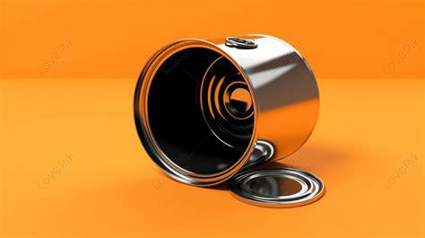 생생한 오렌지 배경을 배경으로 설정된 3d 렌더링의 단색 페인트 캔 설정 배경 오렌 배경 삽화 배경 이미지 Hd 설정 오렌 삽화 배경 사진 무료 다운로드