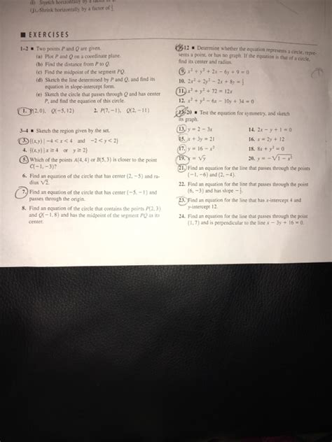 Solved I Stretch Horizontally By Jh Shrink Horizontally Chegg