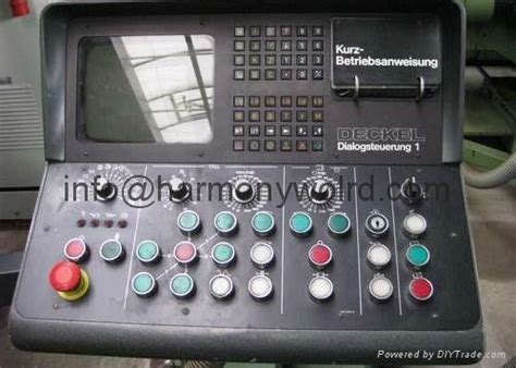 Replacement Monitor For Deckel Cnc Mill W Contour Dialog Cnc Controller Order Number