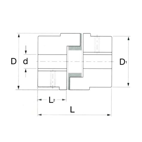L095 Jaw Coupling Hub Pilot Bore Aire Bearings