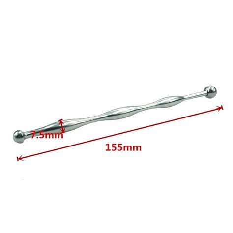 Stainless Steel Duo Male Urethral Probe Moodtime
