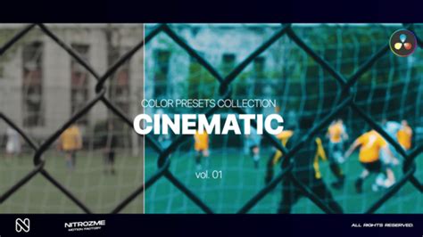 Cinematic Lut Collection Vol 01 For Davinci Resolve Luts Ft Cinematic Luts And Davinci Resolve