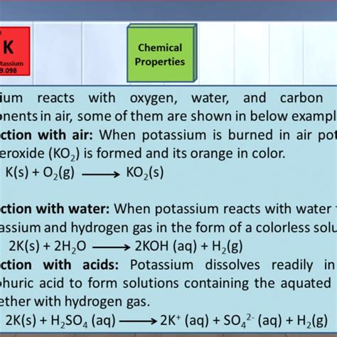 Physical Properties Of Potassium Download Scientific Diagram