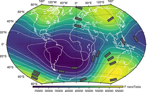International Geomagnetic Reference Field Igrf Bgs Geomagnetism