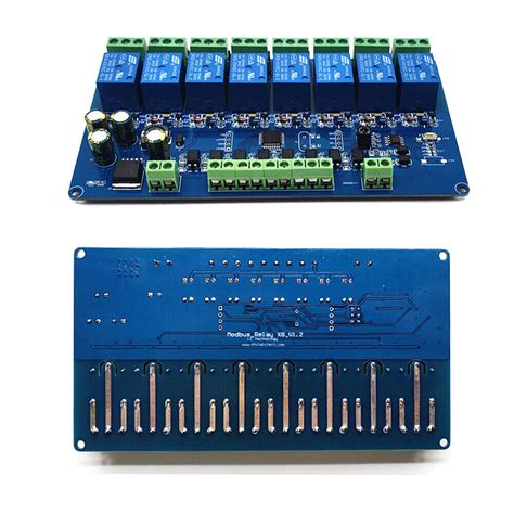 Channel Modbus Rtu Relay Module RS TTL V Ubuy India