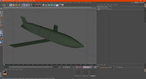 Cruise Missile Flight 3d Model 33 3ds Blend C4d Fbx Max Ma