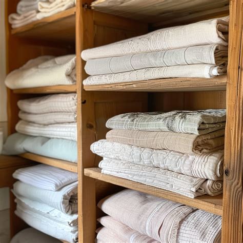 Free Organized Linen Shelves Image Linen Shelves Organized
