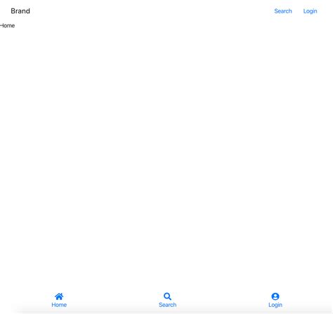 how to create a bottom tab navigator in react