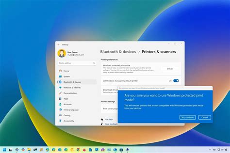 How To Enable Protected Print Mode On Windows Pureinfotech