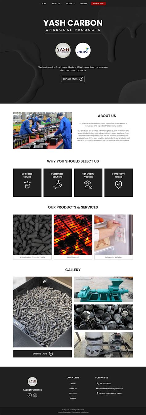 Design And Build Modern Responsive Website With Html Css By Kusal4978 Fiverr