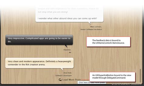 Create A Rich Silverlight Message Board Using Mvvm Pattern And Wcf Ria Services Intersoft