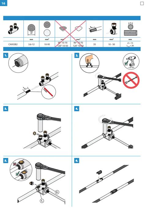 Ensto Cjh33 1202c Cold Shrink Cable Joint Instruction Manual