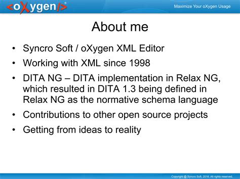 maximize your oxygen usage oxygen xml syncro soft ppt