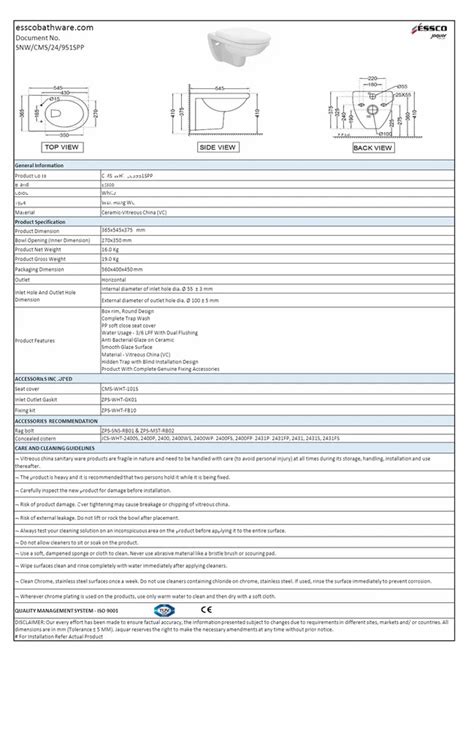 Essco Jaquar Toilet Seat At ₹ 4470 Piece Jaquar Toilet In New Delhi Id 2854653487533