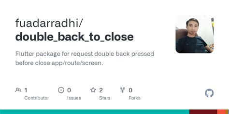 GitHub Fuadarradhi Double Back To Close Flutter Package For Request Double Back Pressed