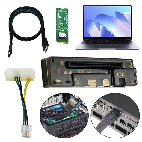 Kgota Exp Gdc Oculink Gpu Dock Pcie 4 0 X4 32 Gbps With M 2 M Key To