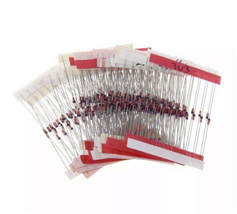 270 Pcs 24v 33v 27 Values 12w 05w Zener Diode Assorted Kit Arduino Sm Components